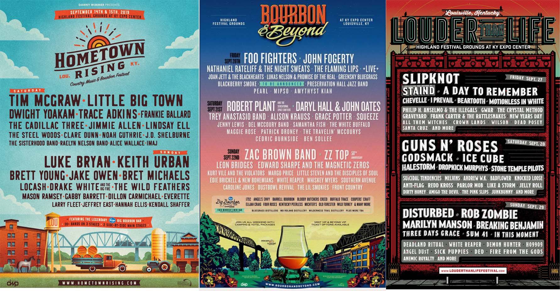 Danny Wimmer Presents The Last Blast of Summer With 3 Great Festivals