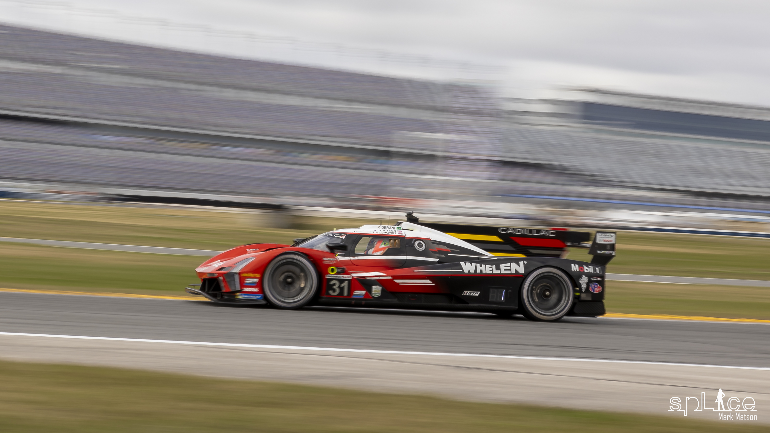 Pipo Derani and His Action Express Cadillac Smash Daytona's Track ...