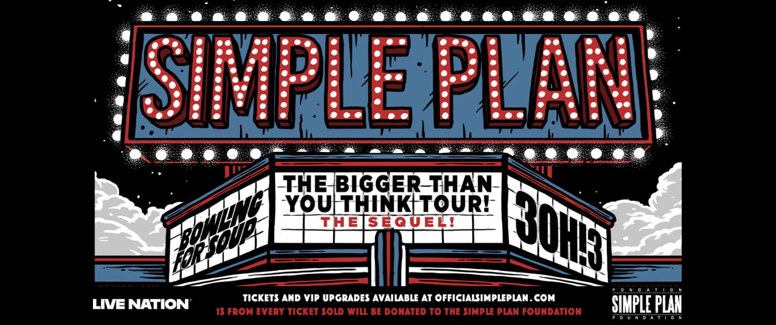 Simple Plan Announces “Bigger Than You Think! Tour – The Sequel ...